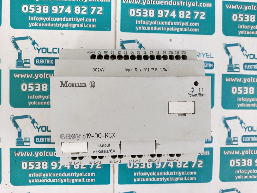 619-DC-RCX Moeller Easy 619-DC-RCX Control Relay Module fiyatı,